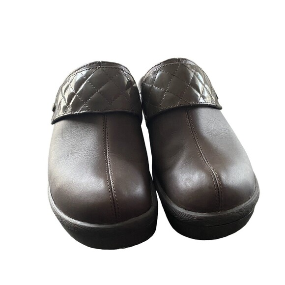 Shoes | Crocs Womens Size Us W8 Cobbler Quilt Strap Brown Leather ...